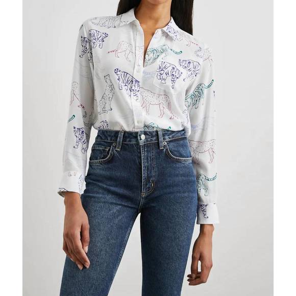 Rails | Tops | New Rails Kate Button Down Shirt In Jewel Wildcats ...